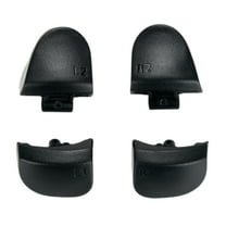 4Pcs L1R1 L2R2 Button Set Black & 2pcs Spring Replacement for P5 ...
