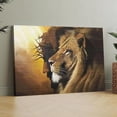 Affixzi Fantasy Artists Wall Art, Lion Theme Print, Decorative Wall ...