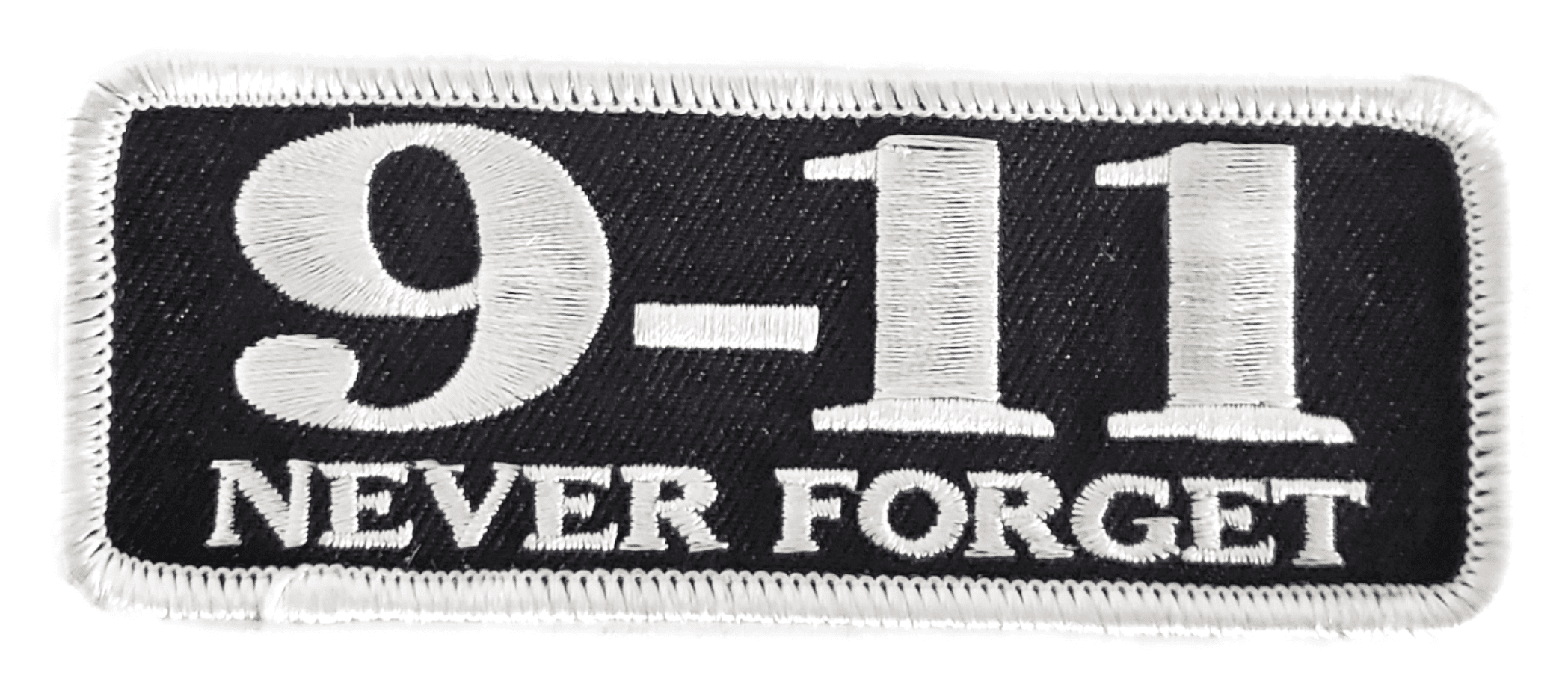 9-11 Never Forget Patch - Great Color . Black & White - Veteran Owned ...