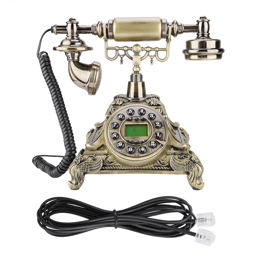Wchiuoe Dial Telephone, Exquisite Antique Telephone, For Home Office ...