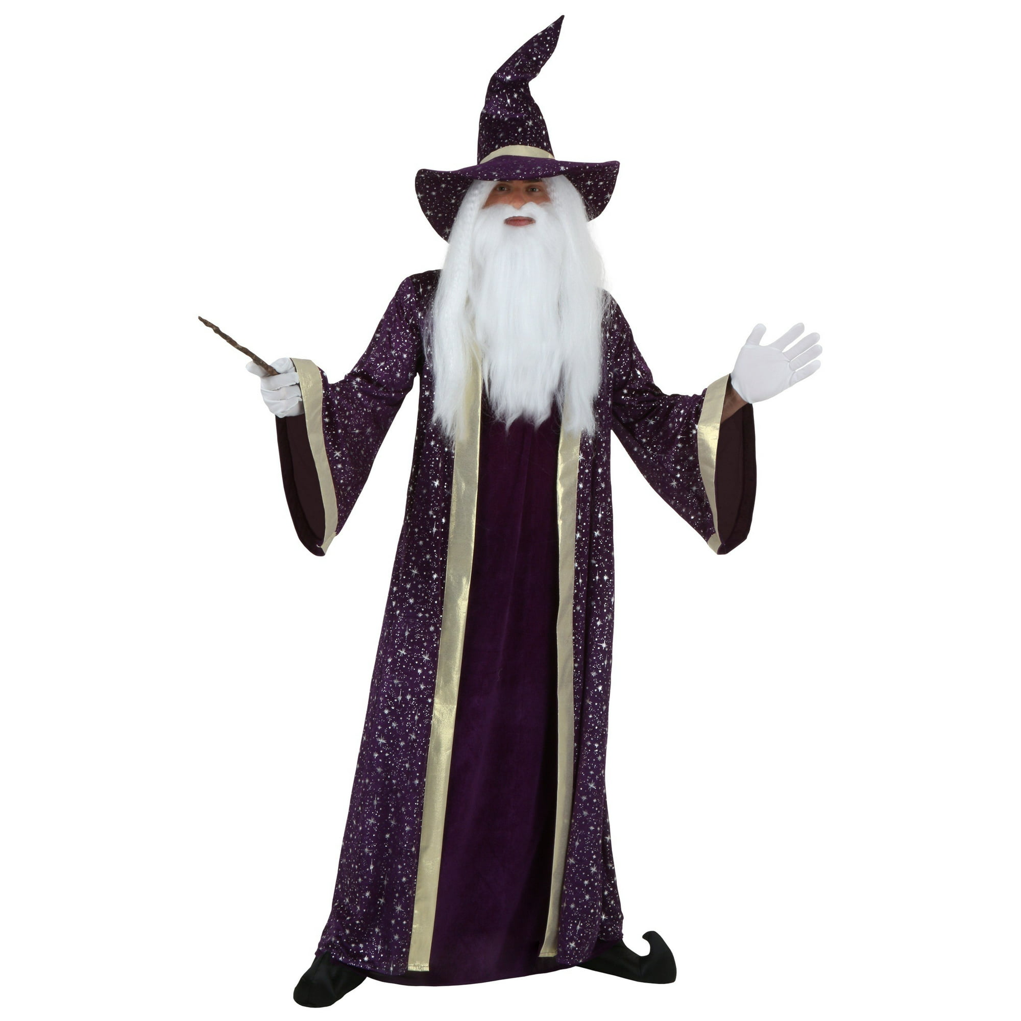 Click here for Fun Costumes Adult Purple Wizard Costume Mens Fair... prices