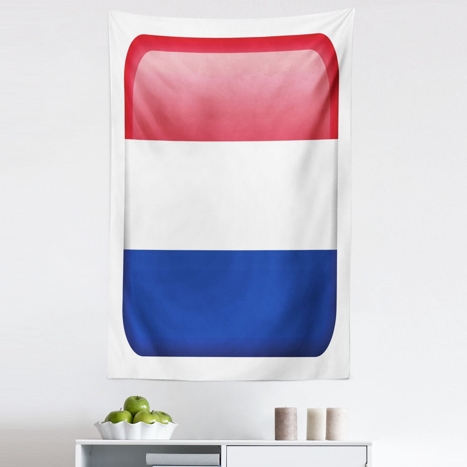 Dutch Tapestry, Holland Image of Flag of Netherlands Designed as Square ...