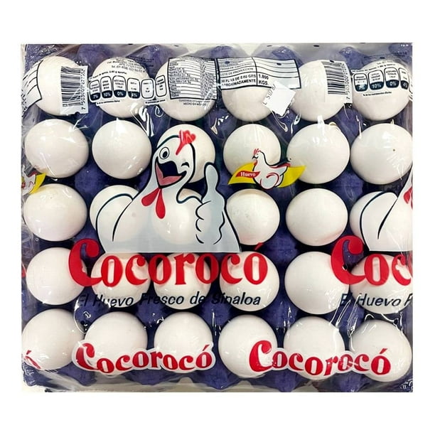 Huevo blanco Cocoroco 30 pzas | Walmart en línea