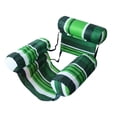 Adult Inflatable Pool Float Chair Blow Up Floating Lounge Chair with ...