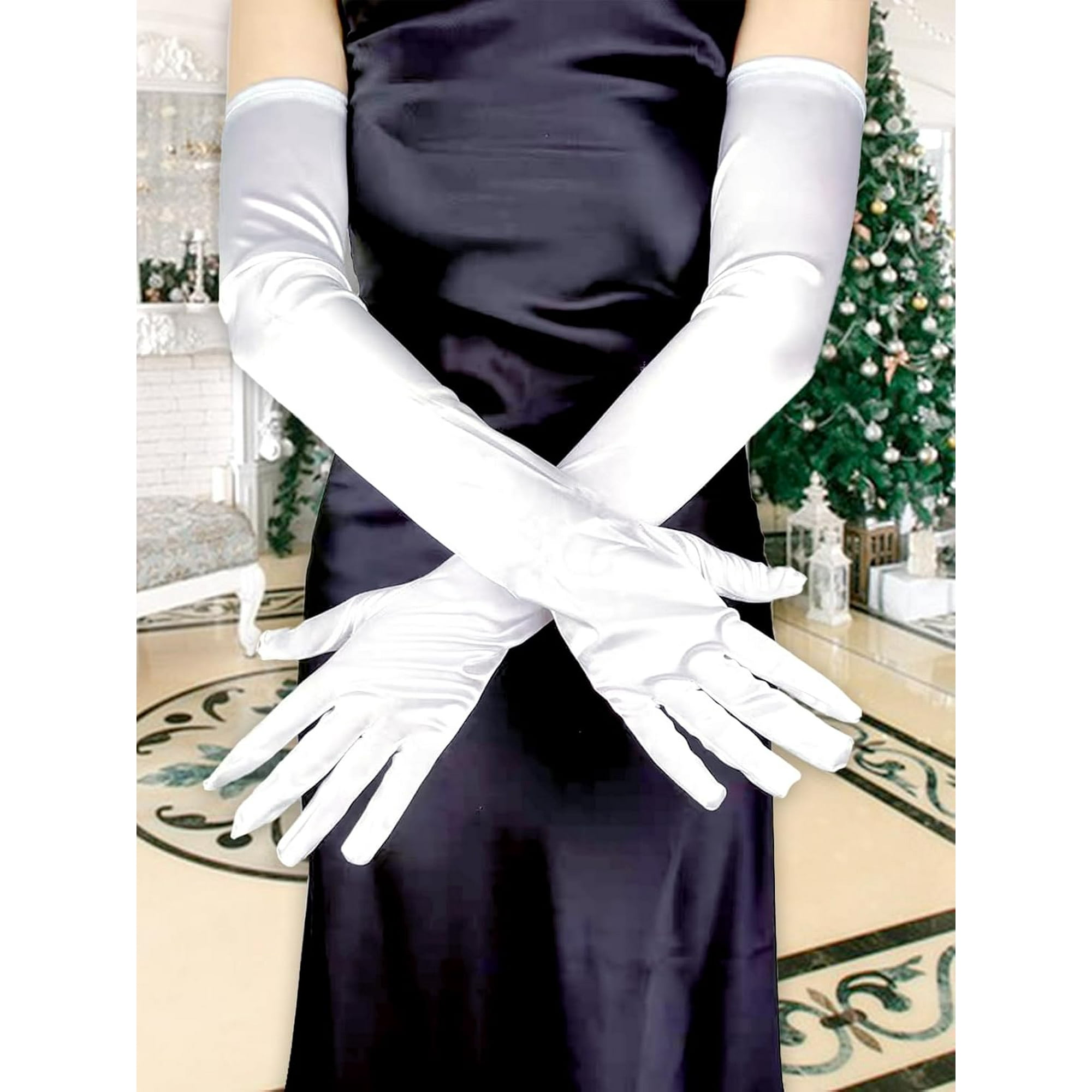 Click here for Salafire Long Opera Party Gloves For Women 22 Inch... prices