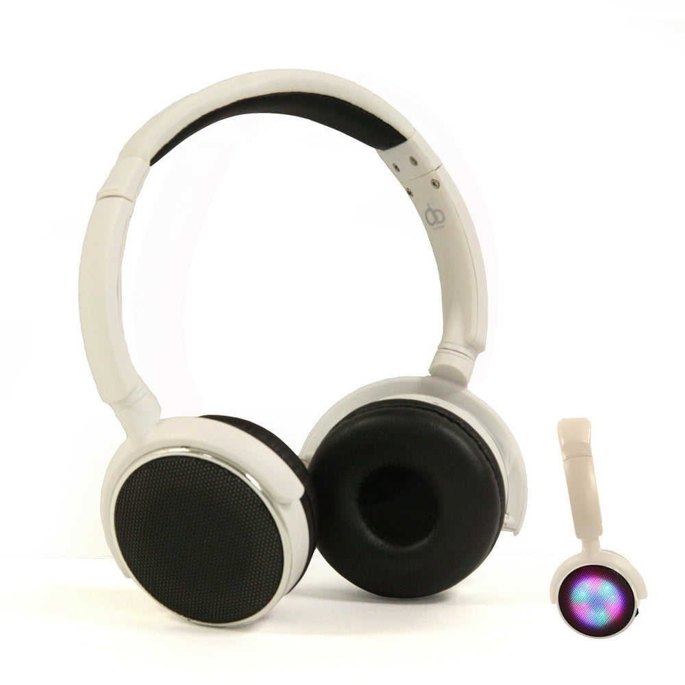 PPG Headphones with LED Lighting in White - Walmart.com - Walmart.com