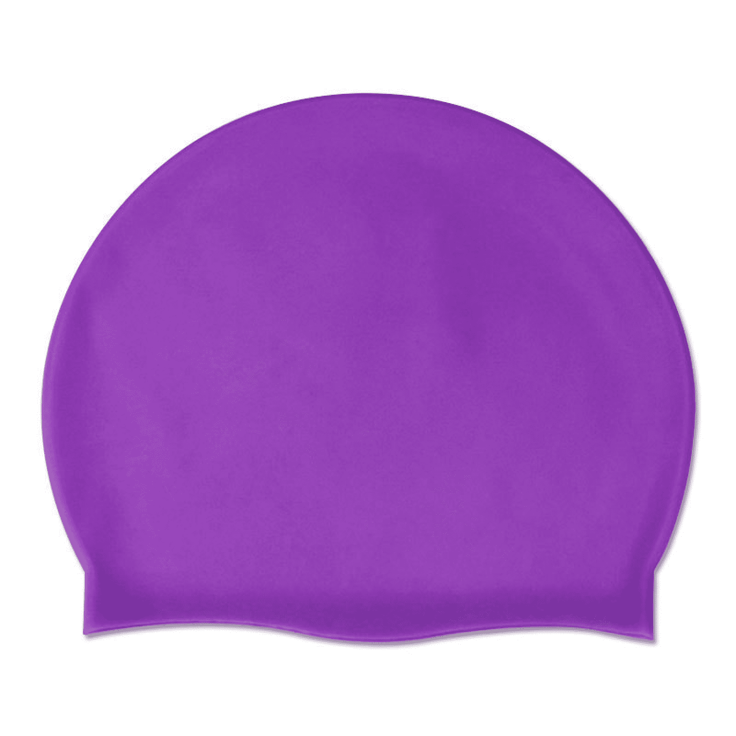 Rush 2 Pieces Kids Swim Caps for Long Hair Silicone Swimming Cap for ...