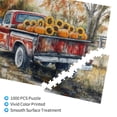 1000 PCS Pumpkin Sunflower Red Pickup Jigsaw Puzzles 1000 Pieces ...