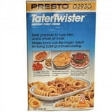 Presto Tater Twister Electric Curly Fries Maker, Potato Spiral & Veggie ...