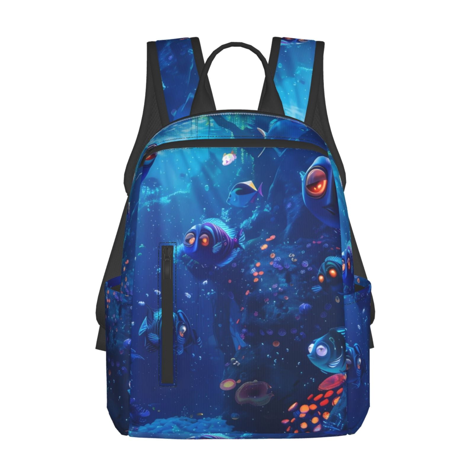 Balery Deep Sea Glowing Fishes Mochila Ligera para Hombres y Mujeres ...
