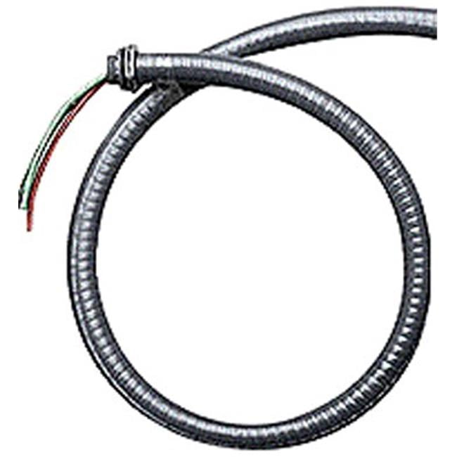 Thomas & Betts WCE6 0.75 x 6 Pre-Wired Liquidtite Conduit Whip ...