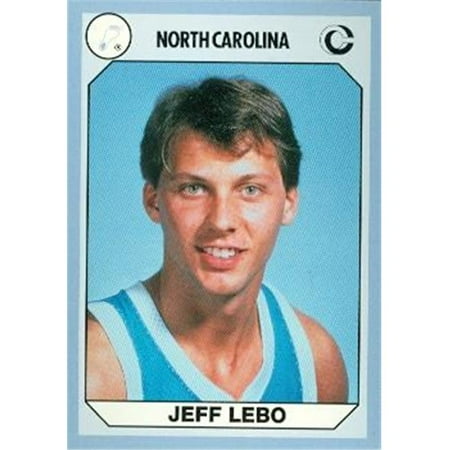 Jeff Lebo Basketball Card (North Carolina) 1990 Collegiate Collection ...