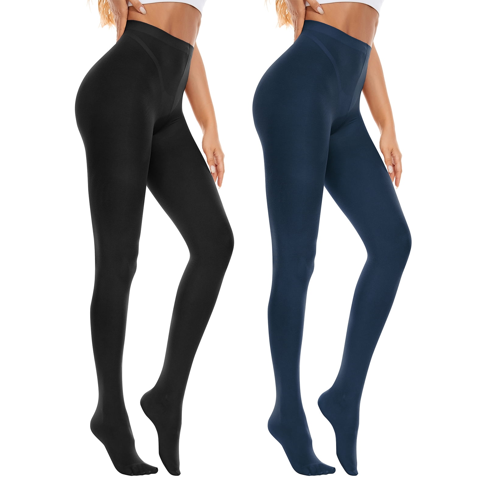 American Trends Women High Waisted Tights Soft Opaque Tights For Women Nylons For Women Control