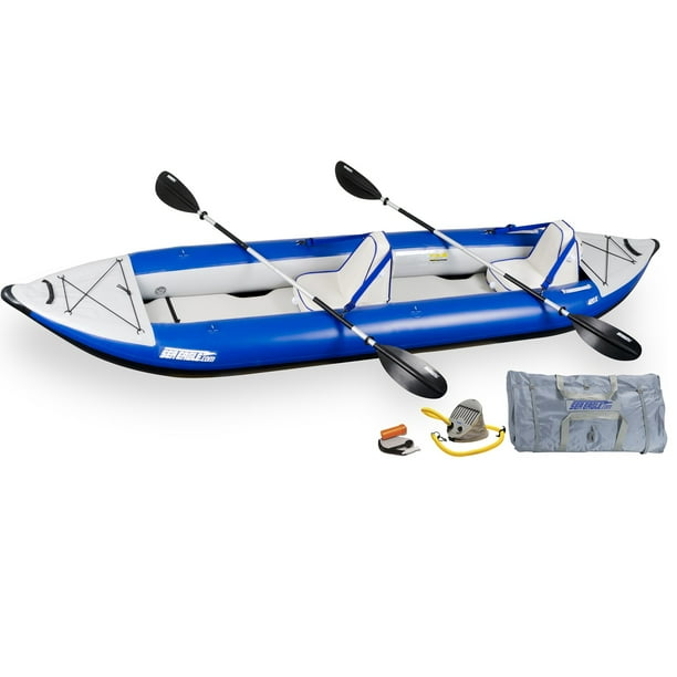 Sea Eagle Explorer Inflatable Kayak 420XK Deluxe - Walmart.com