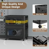 BROVIEW 84Gal Plastic Storage Bins with Lids, 336Qt Large Stackable ...