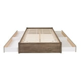 Prepac Select 4-Post Platform Bed - Queen Size - Gray - Walmart.com