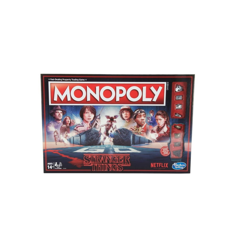 Monopoly Board Game Stranger Things Edition - Walmart.com - Walmart.com