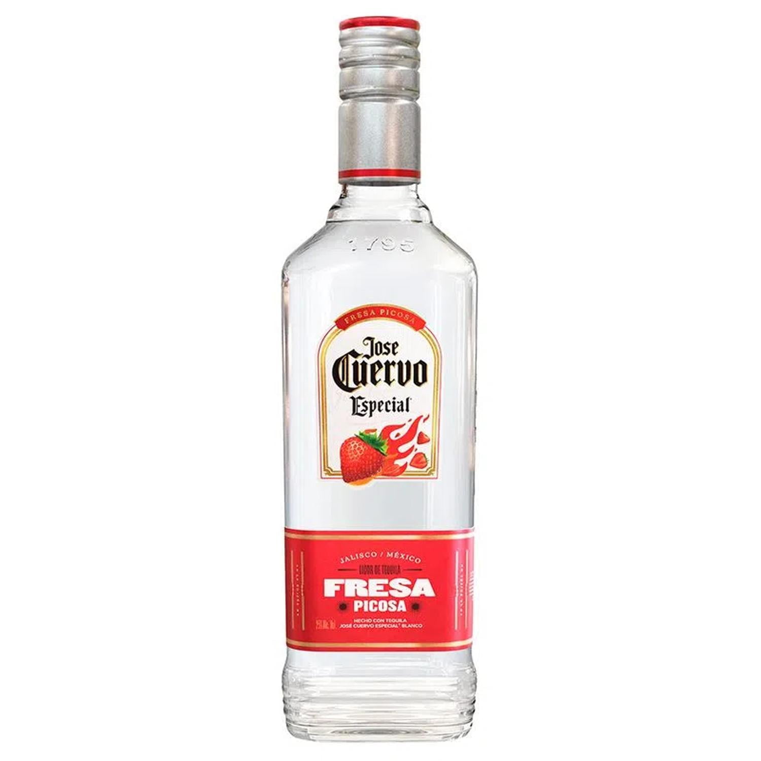 Pack de 12 Licor de Tequila Cuervo Especial Fresa Picosa 700 ml Cuervo ...