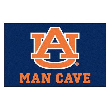 Fanmats Man Cave Logo Sports Area Rug, Red - Walmart.com