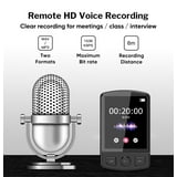 32GB Clip Mp3 Player with Bluetooth, 1.8" Screen Mini Portable Wearable ...