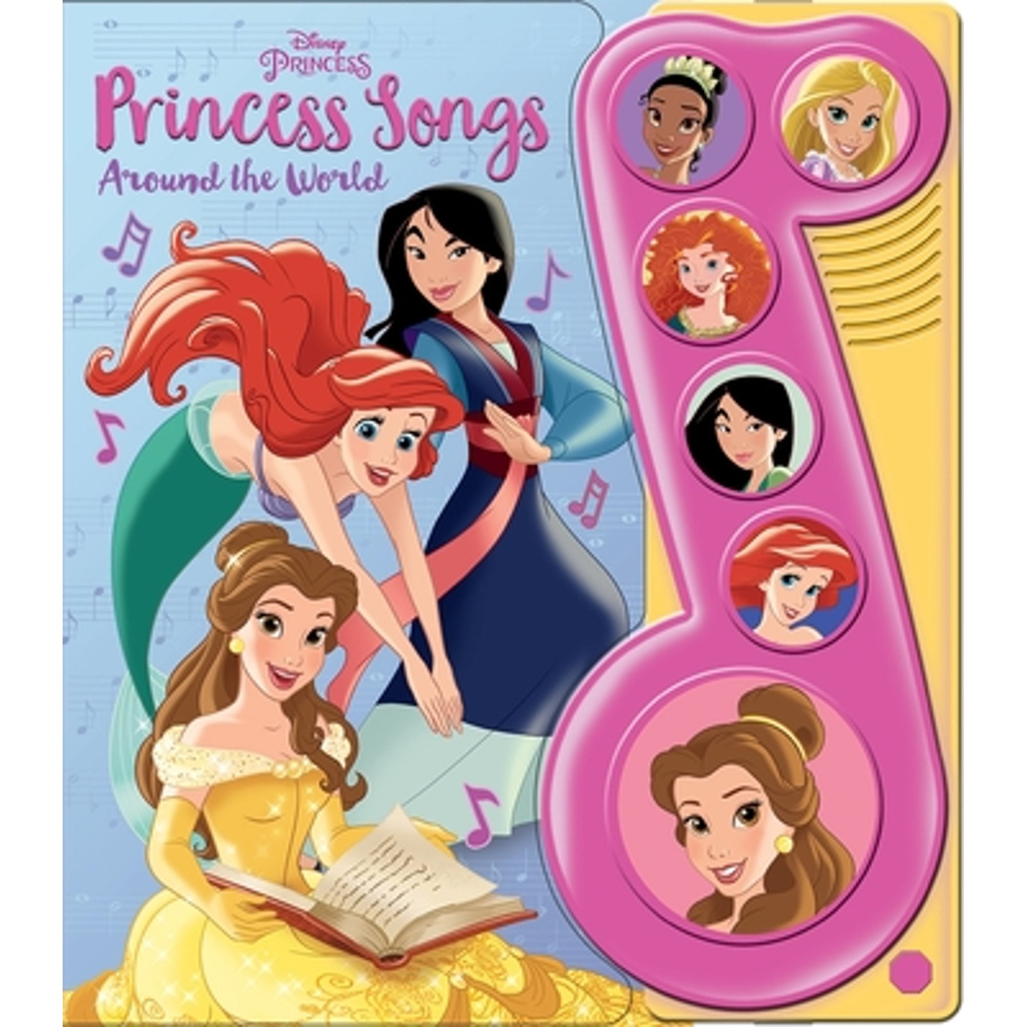 Pre-Owned Disney Princess: Princess Songs Around the World Sound Book ...