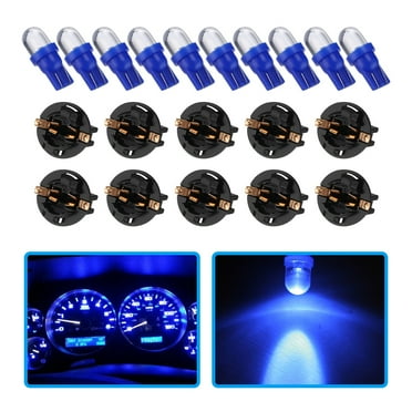 PLUG-N-PLAY Instrument Cluster LED Indicator Light Dash Bulbs (Black ...