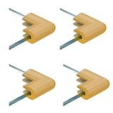 4Pcs Baby Furniture Corner Safety Bumper Security Table Desk Corner ...