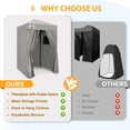EAGLE PEAK Flex Ultra Compact 4 ft x 4 ft Pop-up Changing Room Canopy ...