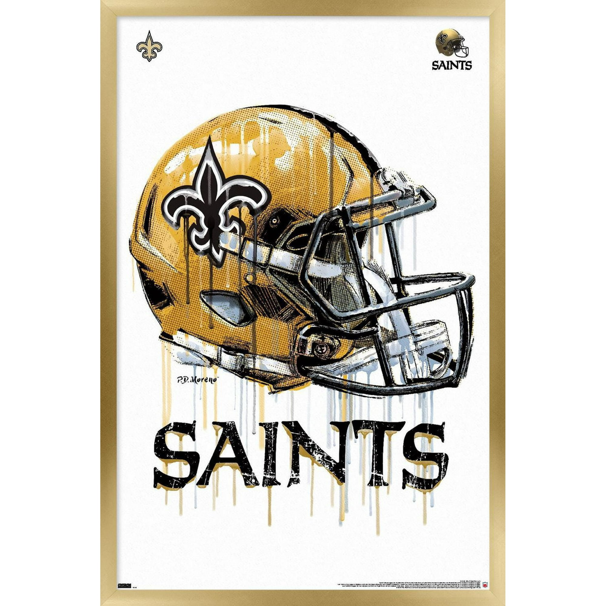 Click here for Trends International Nfl New Orleans Saints - Drip... prices