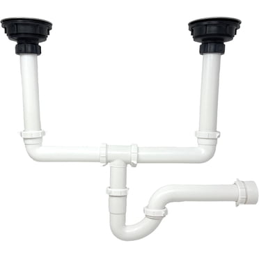 Universal Drain Kit, Kitchen Sink Sewer Drain Pipe Tube Multiple ...