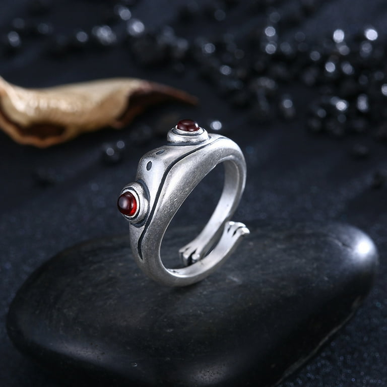 Vintage frog ring store