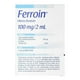 Ferroin 100 mg / 2 ml inyectable caja con 3 ampolletas de 2 ml c/u ...