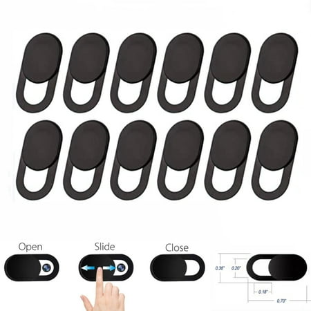 Webcam Cover, Camera Cover Slide, 6 Pack Ultra Thin Laptop Camera Cover ...