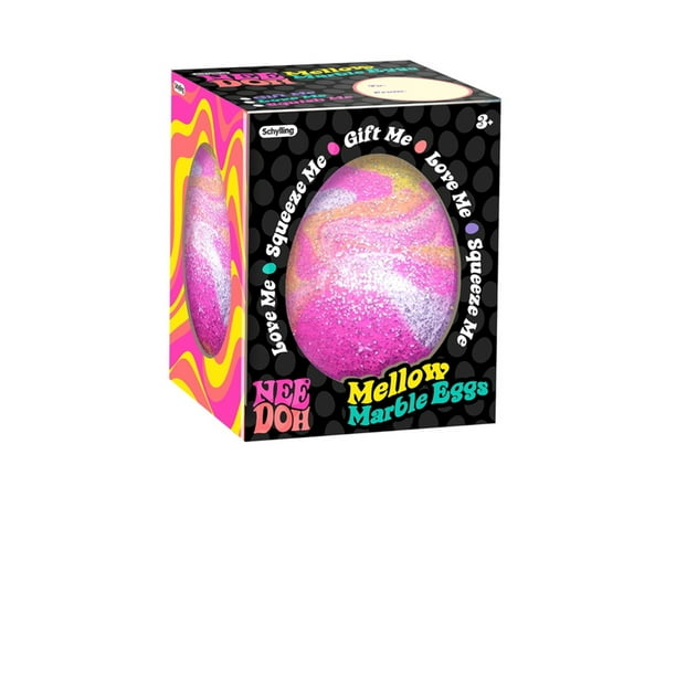 NeeDoh Mellow Marble Eggs Stress Ball One per Orden Random - Walmart.ca
