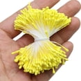 AGIUFGS Yellow Artificial Flower Stamens, Festive Holiday Designs, for ...