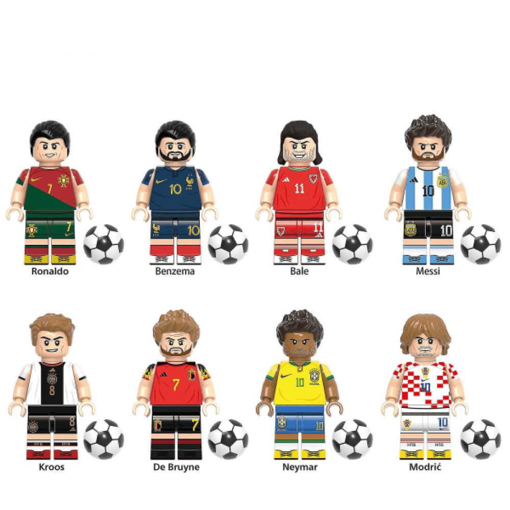 Click here for Jinsinto 8-Pack Football Star Character Building B... prices