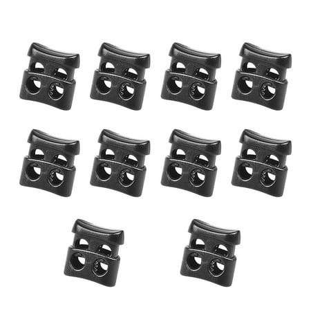 Destyer 10 Pieces Plastic Cord Locks Practical Multifunctional Stop ...