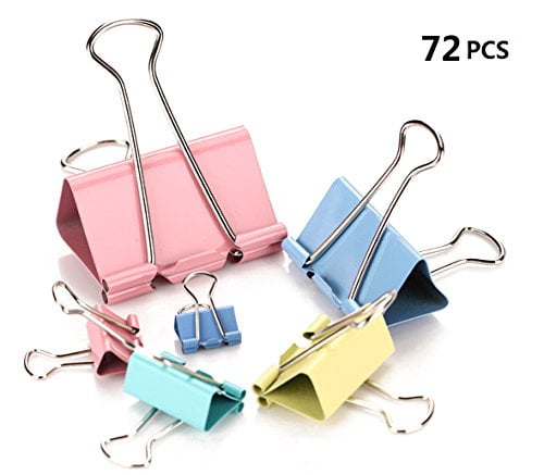 Binder clip sizes - gogreenasl