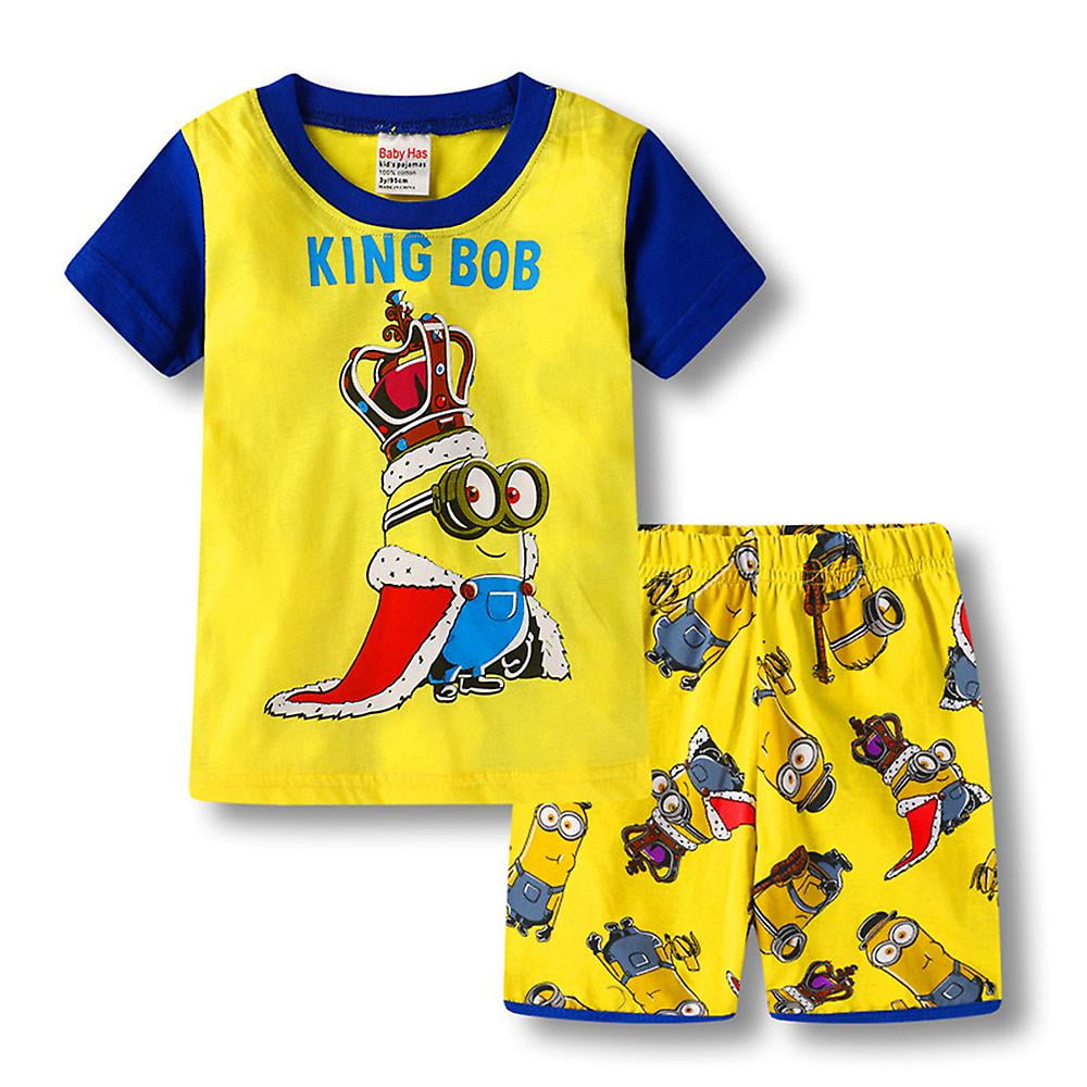 Click here for Wlbxh Kids Minions Printed Pajamas Pjs Set Cartoon... prices