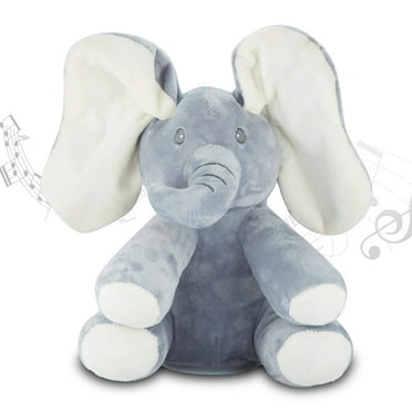 GUND Baby Animated Flappy The Elephant Stuffed Animal Plush, Gray, 12 ...