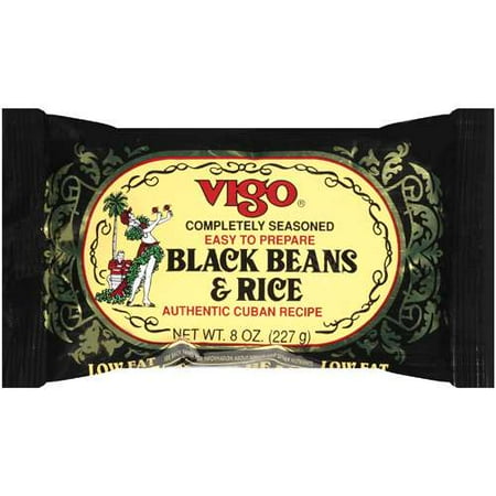 Vigo Black Beans & Rice, 8 oz - Walmart.com