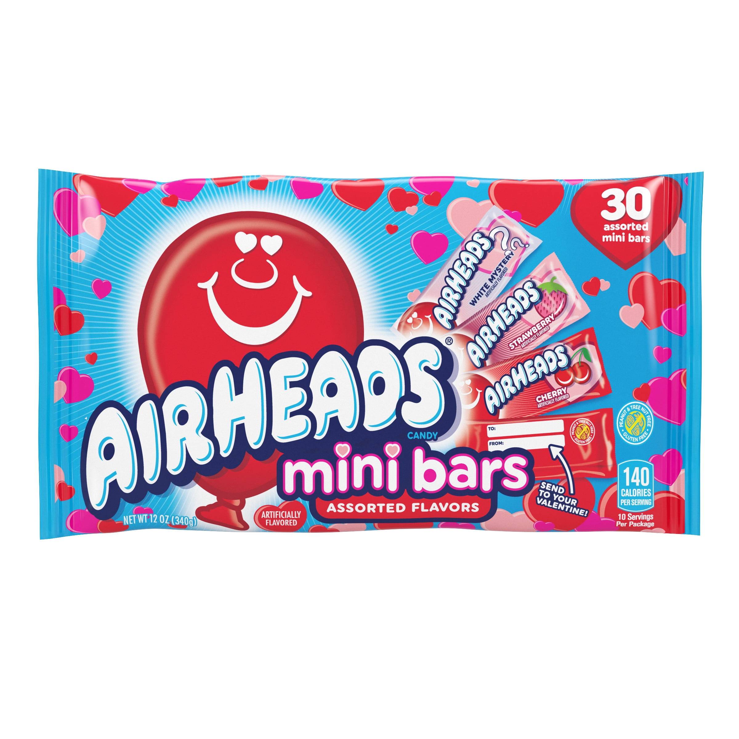 Airheads Mini Assorted Flavor Candy, 12 Oz., 30 Count - Walmart.com ... Airheads Mini Assorted Flavor Candy, 12 Oz., 30 Count - Walmart.com ...