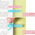 ACDANC 4200 Pcs Book Tabs for Annotating,Transparent Sticky Tabs for ...