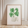 ARTVORA Boho Bathroom Wall Art, Monstera Plant Print, Tropical Leaf ...