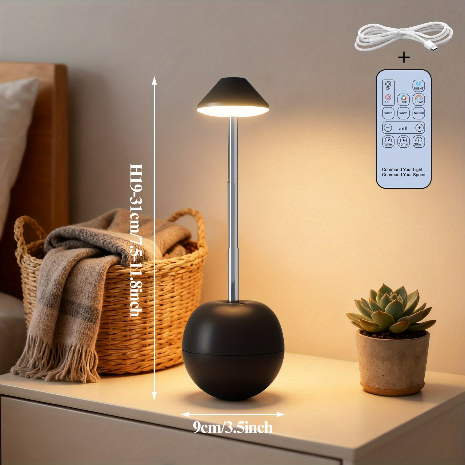 Click here for Unbranded Portable Led Reading Light Usb Rechargea... prices