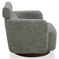 CHITA Modern Swivel Accent Barrel Chairs with Adjustable Backrest ...