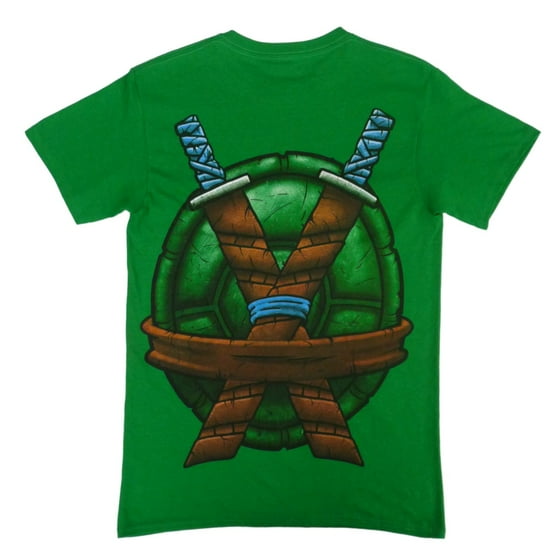 Nickelodeon Teenage Mutant Ninja Turtles Mens Green Leonardo Costume