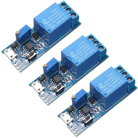 Trigger Time Delay Switch Relay Module 5V-30V Adjustable Control ...