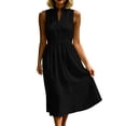 CBASIHI Womens Keyhole Neck Cotton Maxi Dresses- Beach Vacation Summer ...