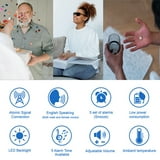 Hearkent Atomic Talking Clock, 5 Alarms, English Speaking, Male or ...